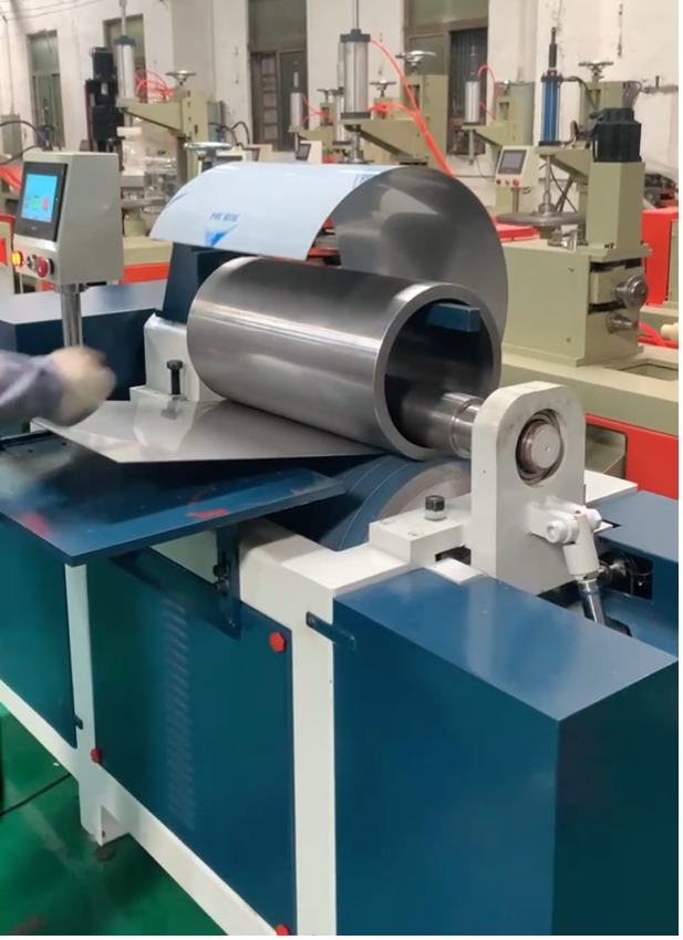 Round Small Transformer Tank Body Making Machine 1220mm