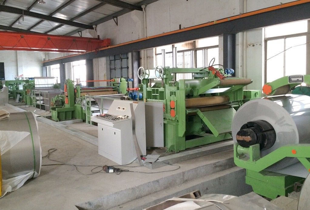 0.4 - 3.0 mm Stainless Steel Cut to Length Machine Automatic Cut To ...