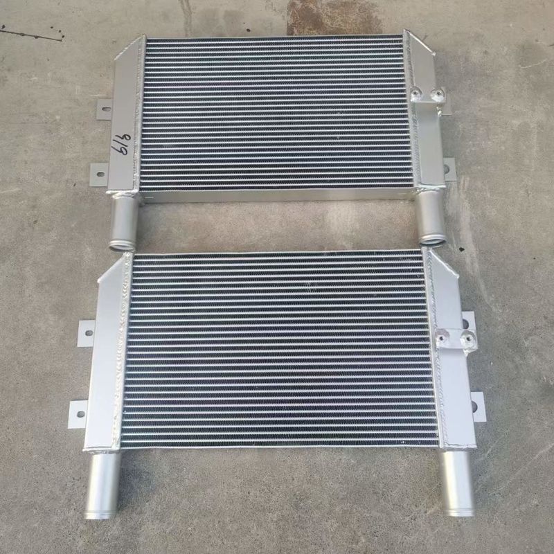 Water Tank Radiator Fin Making Machine 8 Rows Truck Engineering Vehicle ...