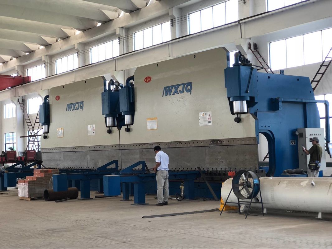 Road High Mast Production Line CNC Press Brake Bending Pole Machines CE ...