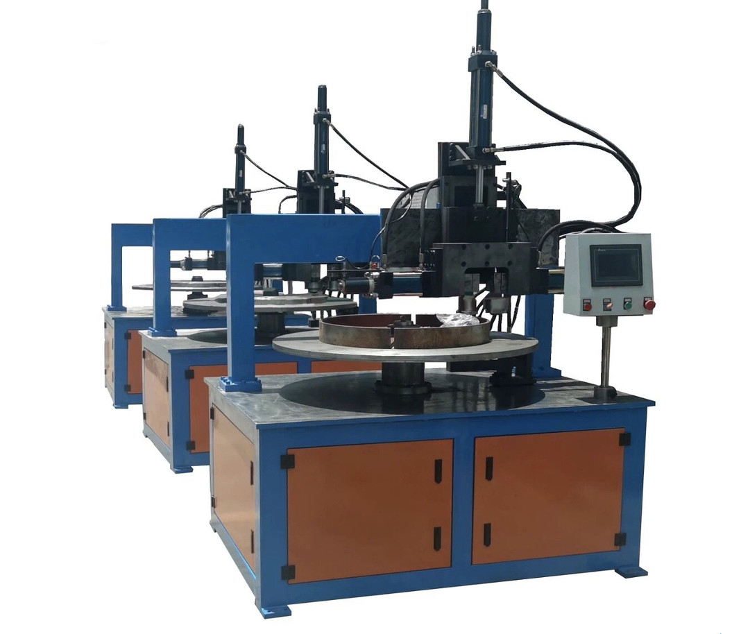 3-8mm thickness Dish End Cutting And Shrink Machine