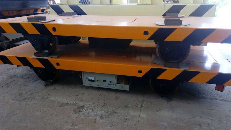 200mm Wheel Diameter Motorized Transfer Trolley for Safe and Smooth ...