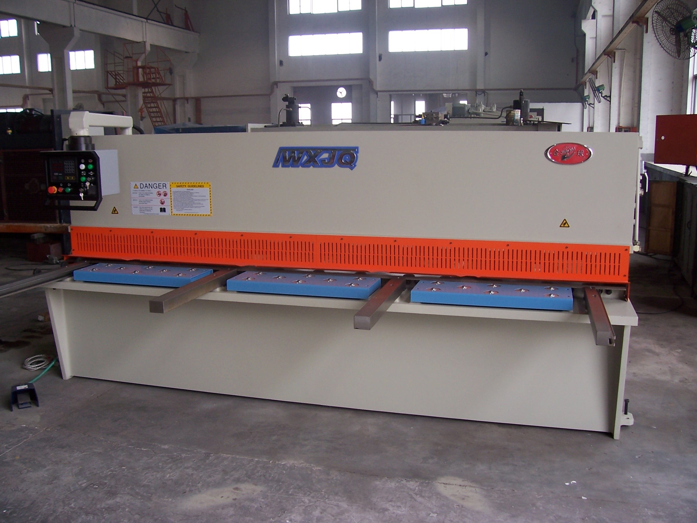 Steel Plate Shearing Machine With CE And ISO Certificate , Shear ...